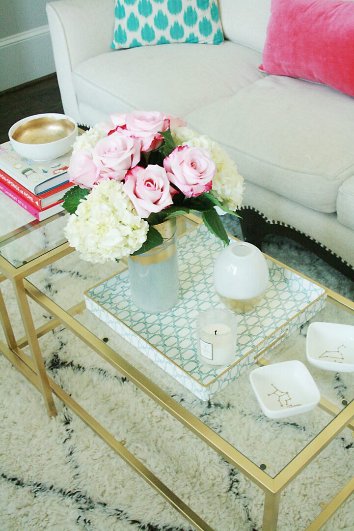 DIY Gold Foil Stencil Tutorial - Darling Darleen | A Lifestyle Design Blog