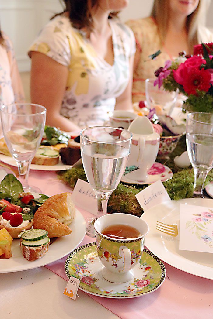 Indoor Garden Tea Party for a Shower - Darling Darleen | A Lifestyle ...