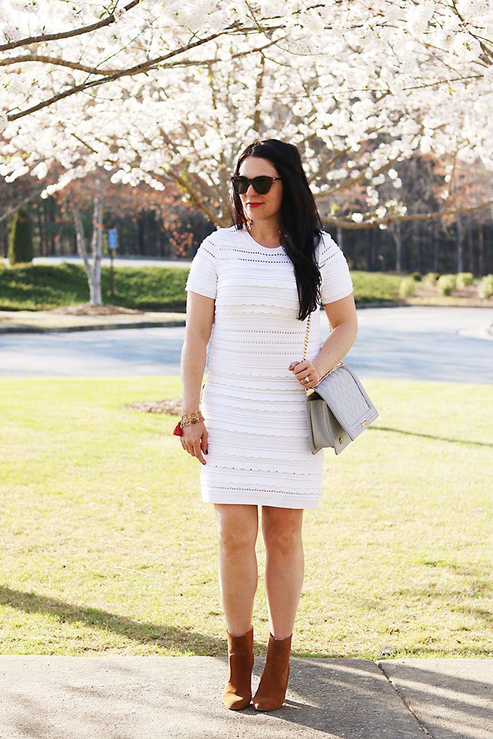 Spring Style: Sweater Dress and Booties - Darling Darleen | A Lifestyle ...