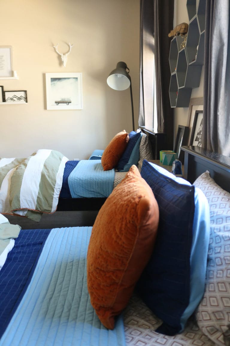 Shared Boy's Bedroom - Darling Darleen | A Lifestyle Design Blog