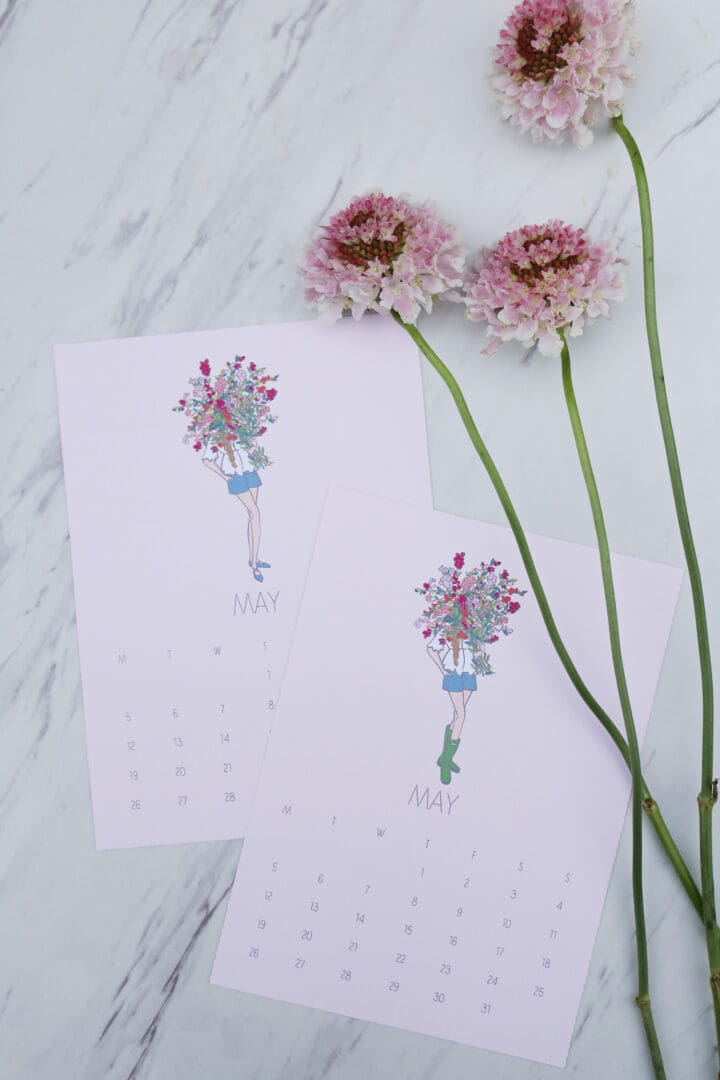 May Calendar Printable 2019 - Darling Darleen | A Lifestyle Design Blog