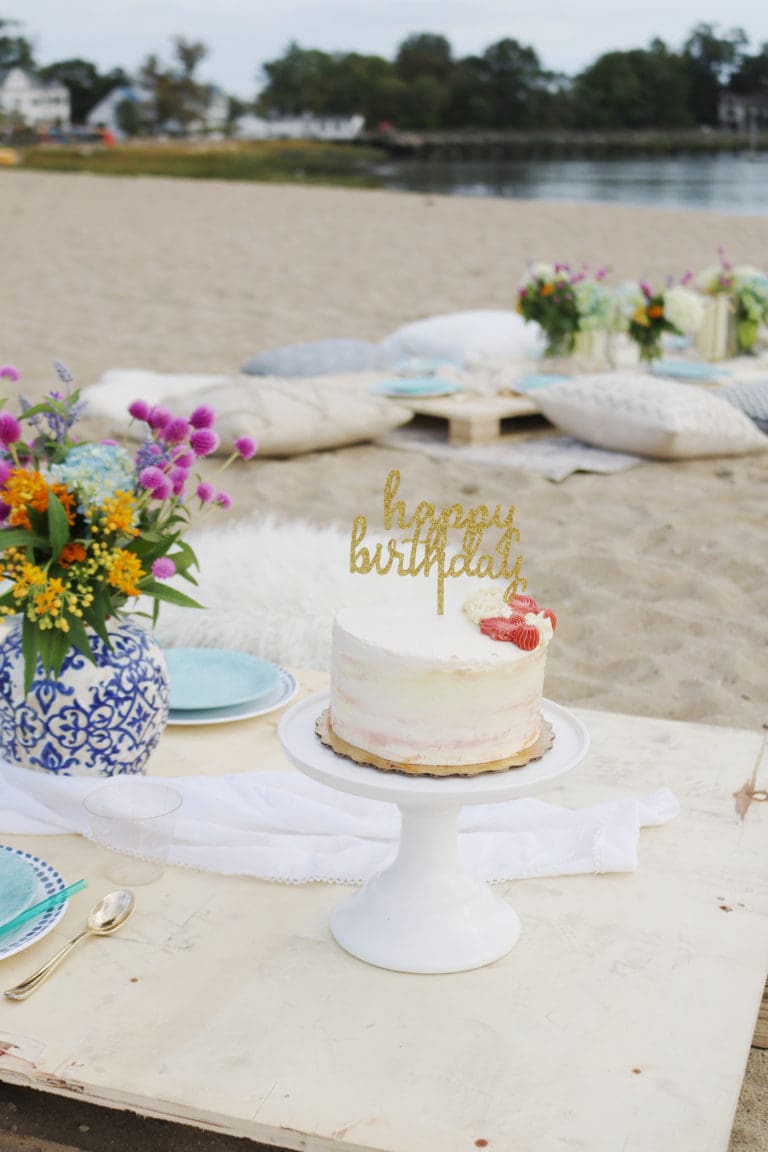 Birthday Beach Dinner - Darling Darleen | A Lifestyle Design Blog