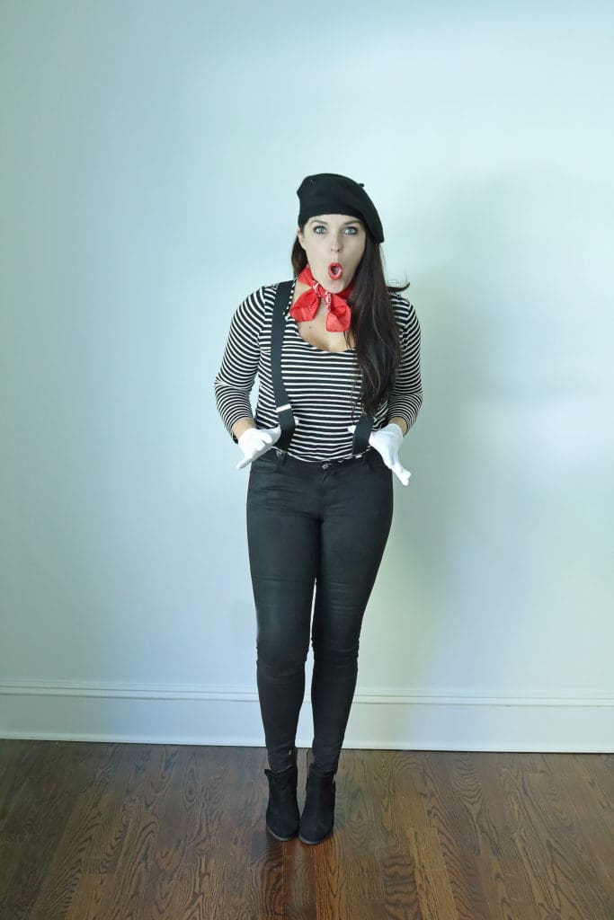4 Easy Black and White Stripe Costume Ideas - Darling Darleen | A ...