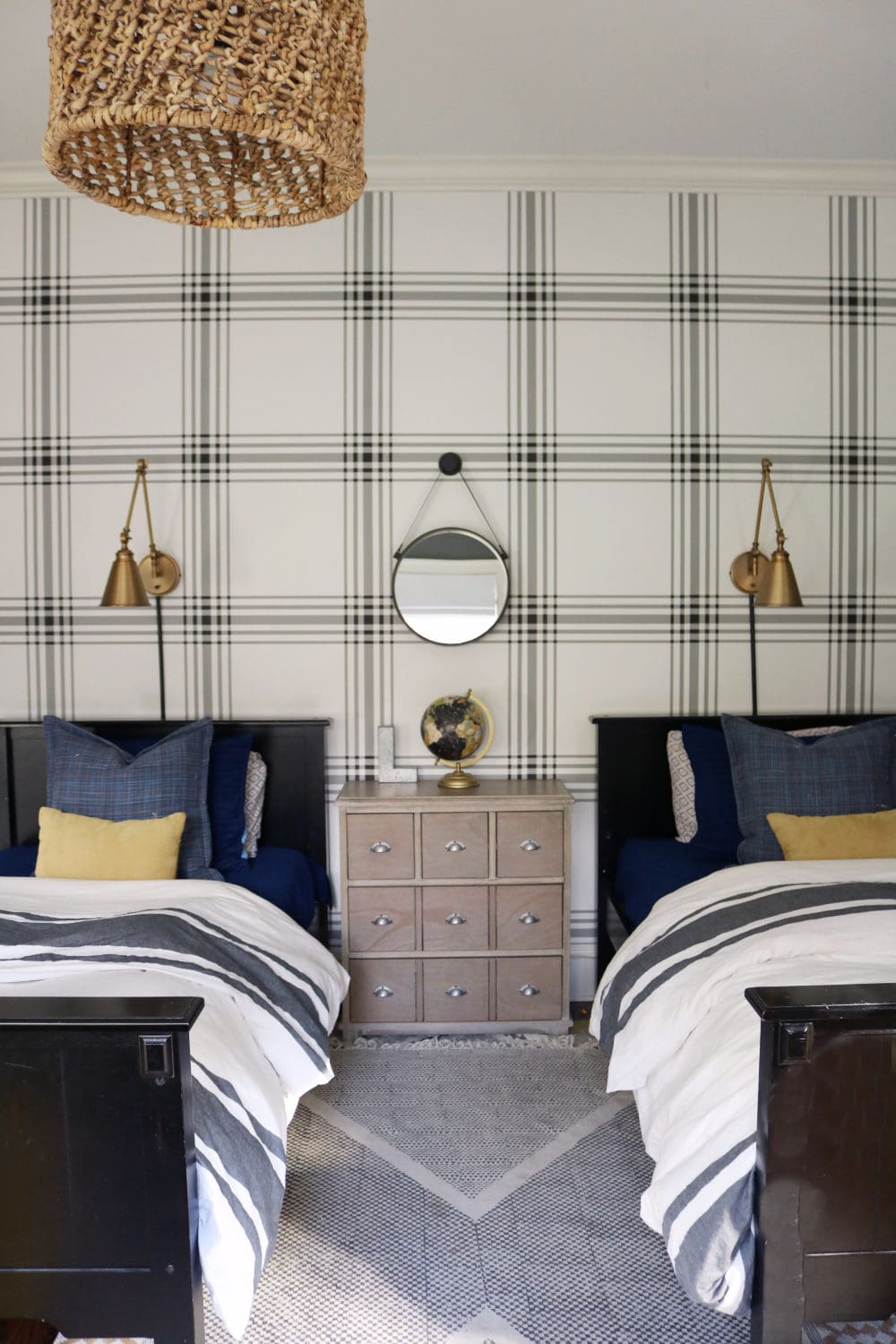 Bold Tween Boys Bedroom - Darling Darleen | A Lifestyle Design Blog