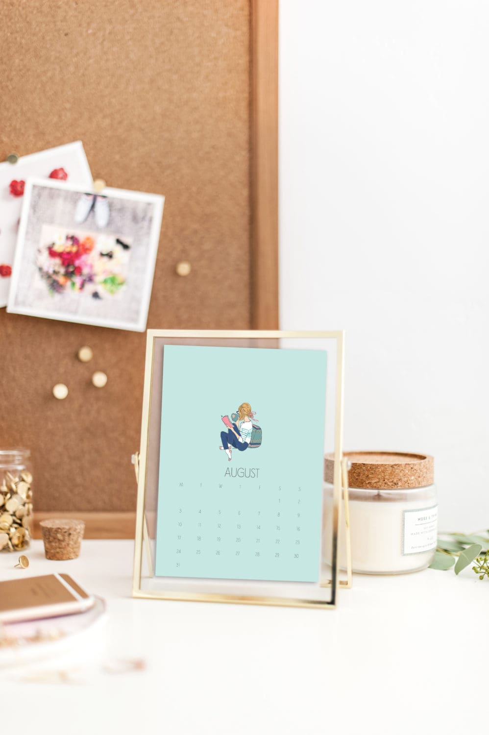 2020 Fashion Calendar Printable - Darling Darleen | A Lifestyle Design Blog