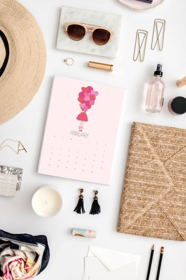 2020 Fashion Calendar Printable - Darling Darleen | A Lifestyle Design Blog
