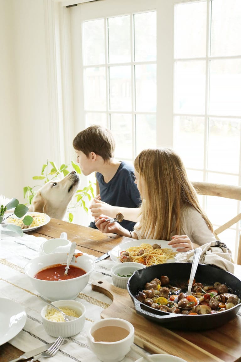 Family Italian Pasta Night - Darling Darleen | A Lifestyle Design Blog