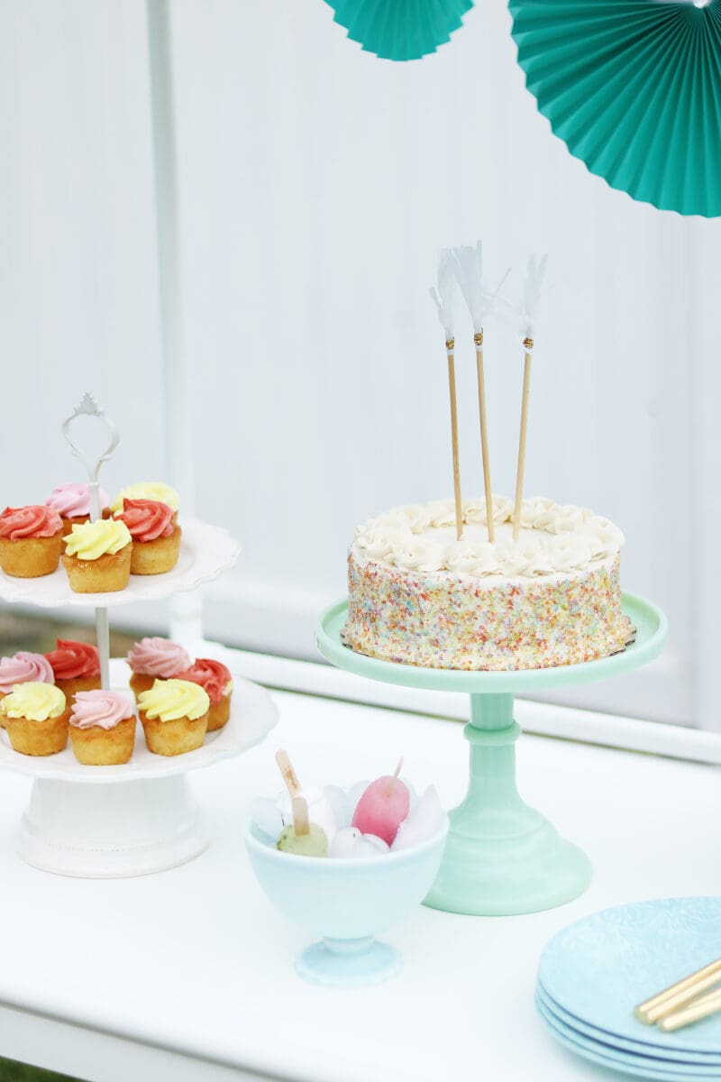 DIY Scallop Table Top Canopy - Darling Darleen | A Lifestyle Design Blog