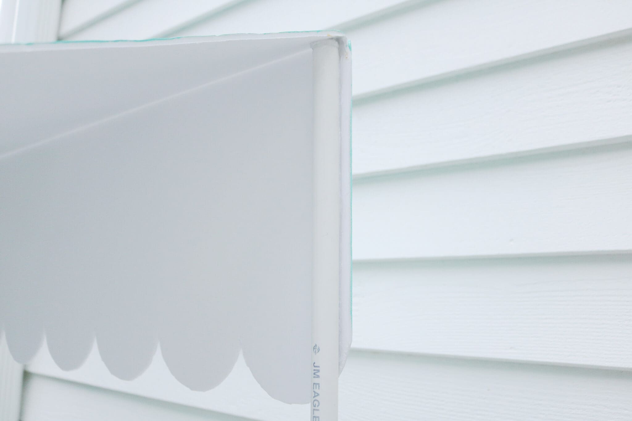 DIY Scallop Table Top Canopy - Darling Darleen | A Lifestyle Design Blog