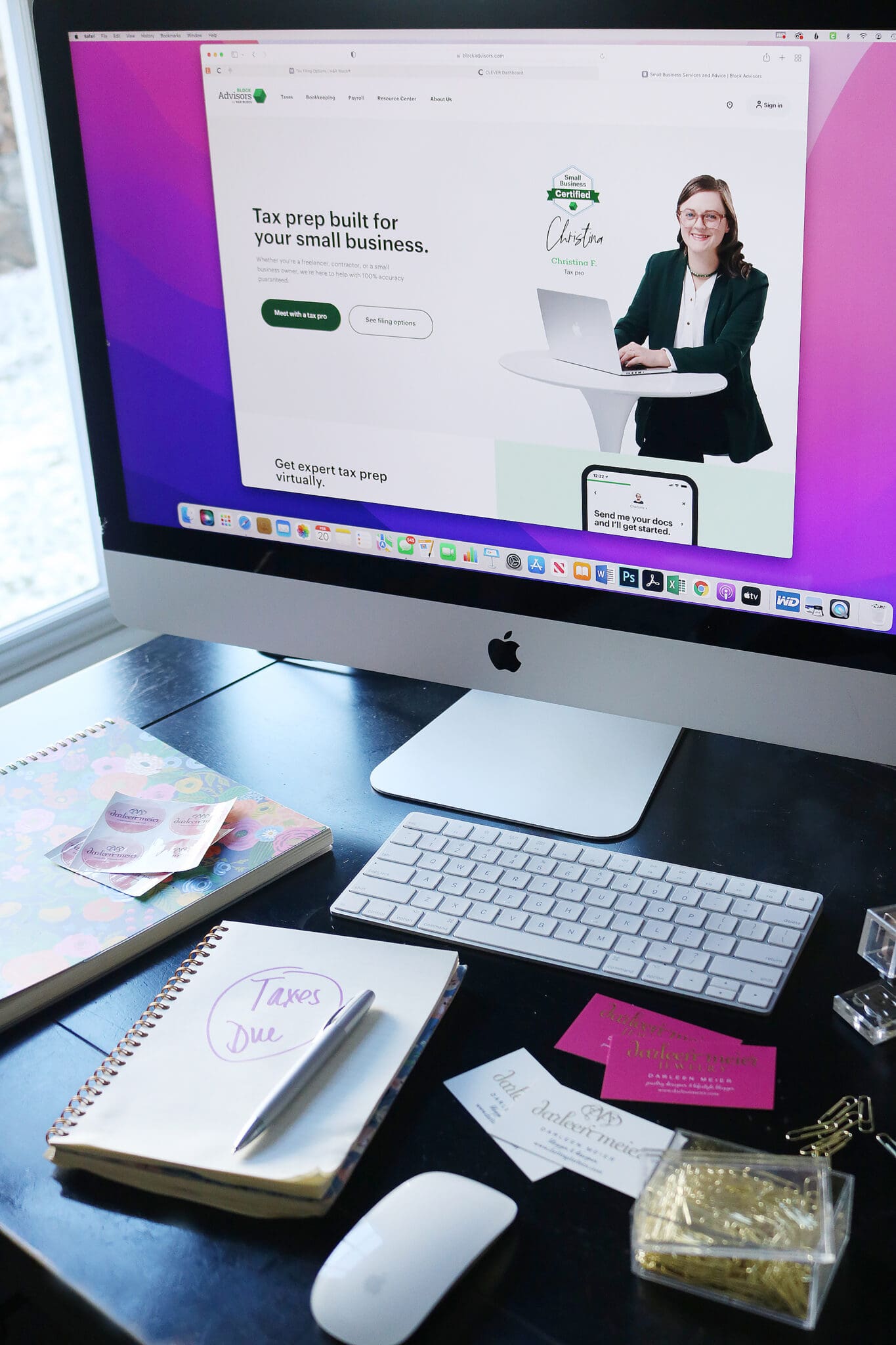 5 Top Small Business Tax Tips with Block Advisors - Darling Darleen | A ...